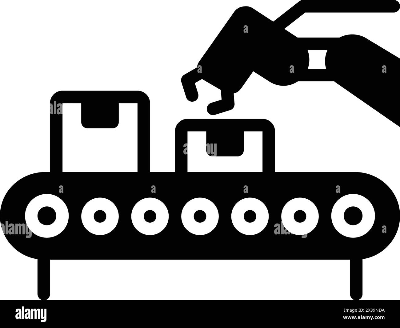 Icon for conveyor ,logistics Stock Vector Image & Art - Alamy