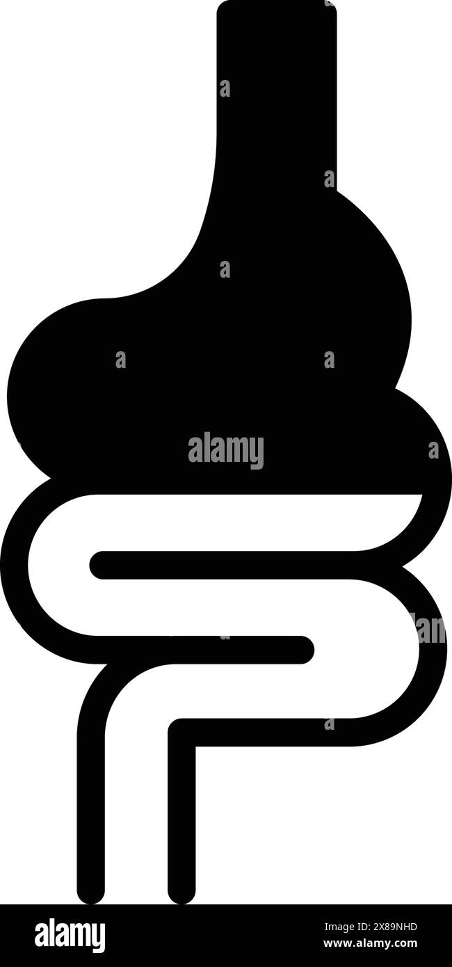 Icon for intestine,appendix Stock Vector Image & Art - Alamy