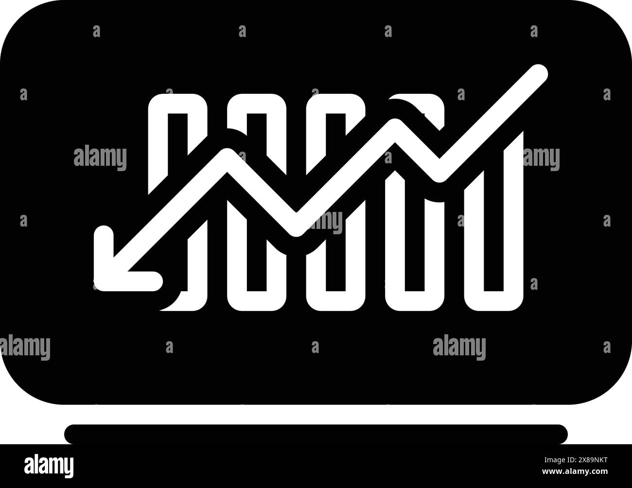 Icon for decline,reduce Stock Vector Image & Art - Alamy