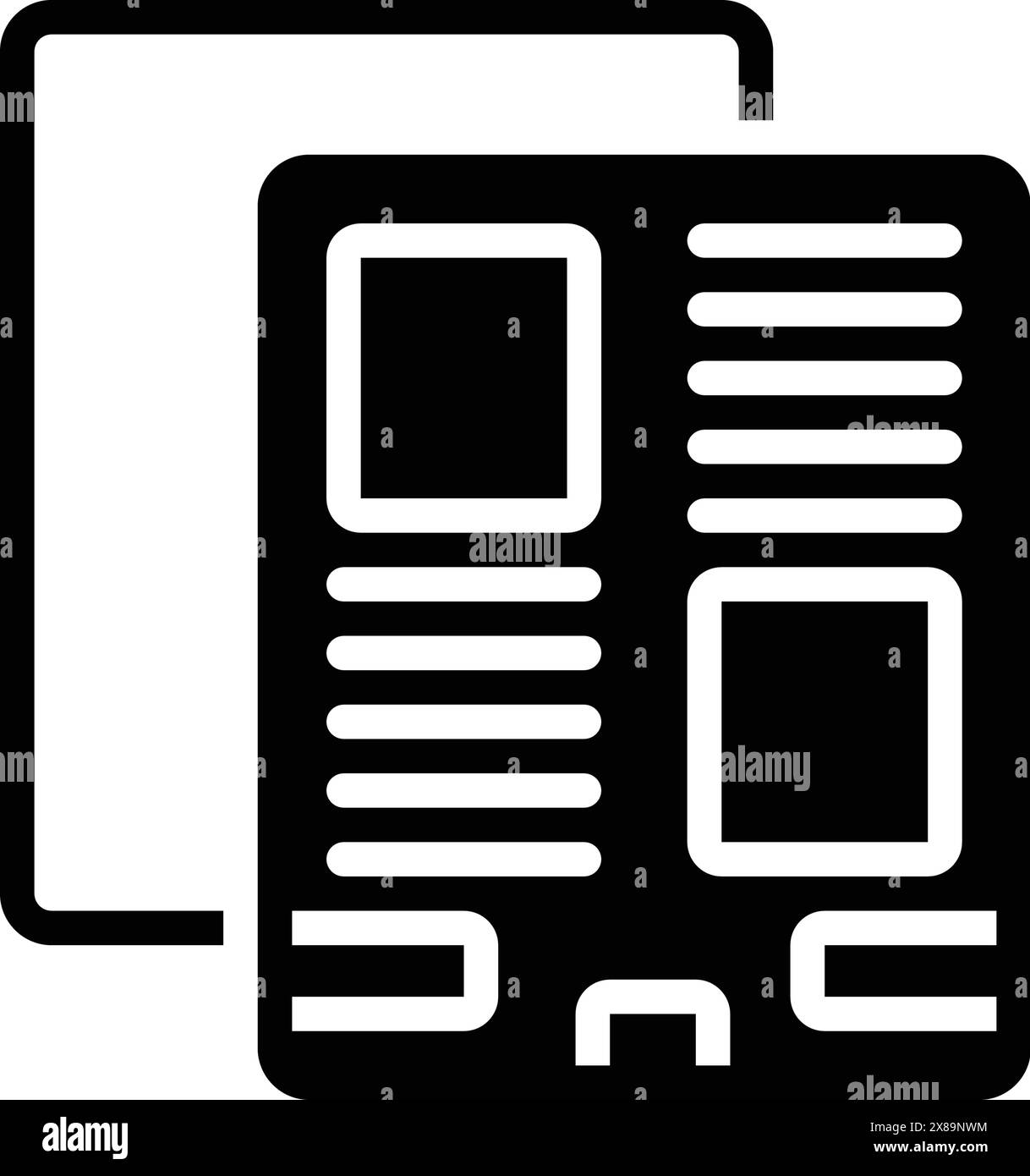 Admin panel icon Stock Vector Images - Alamy