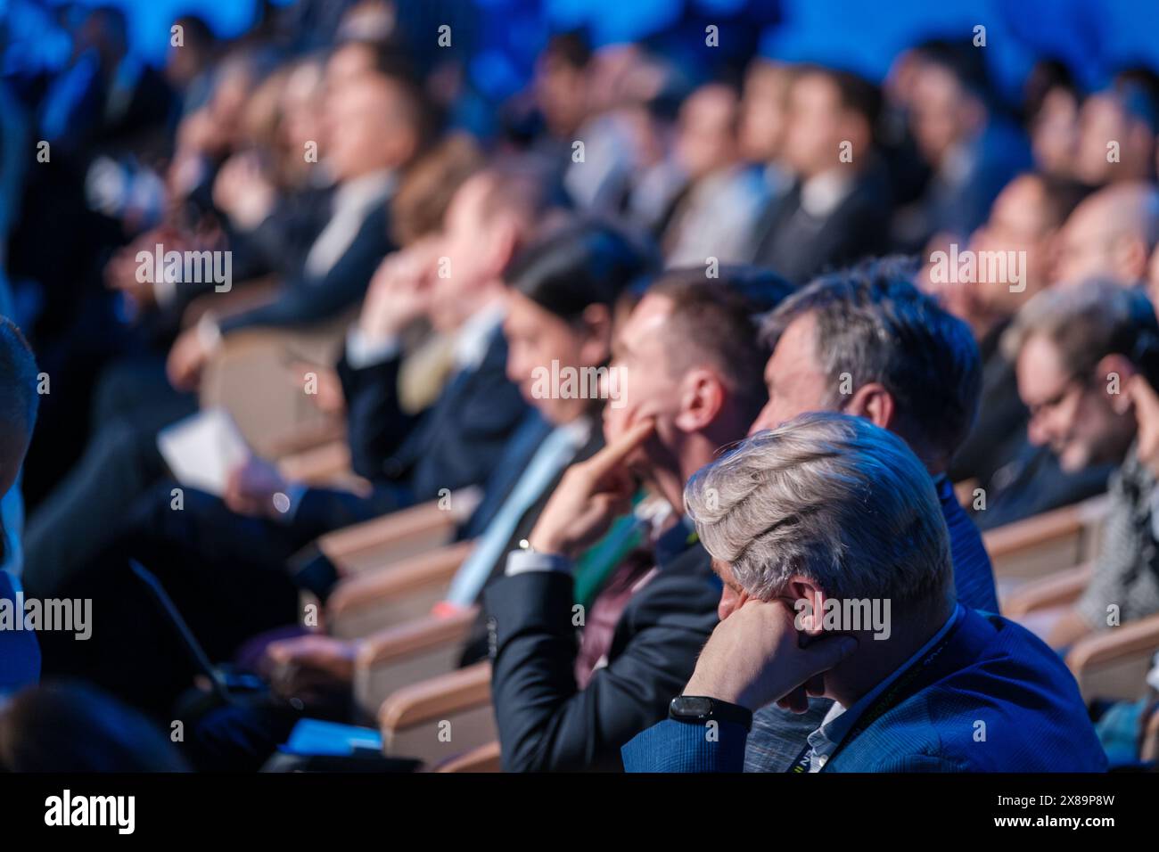 Large group of people members meeting hi-res stock photography and ...