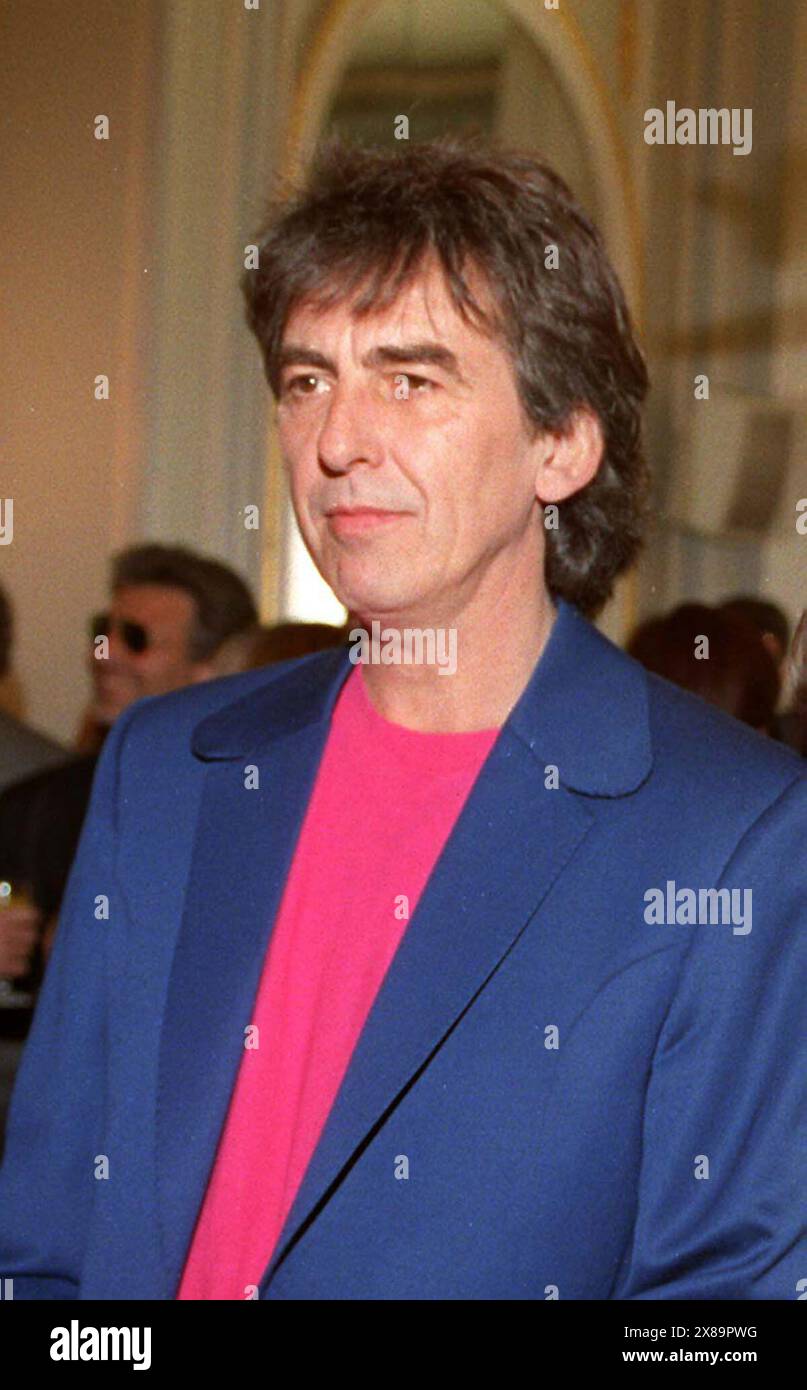 File photo dated 18/71990 former Beatle George Harrison. The widow of ...