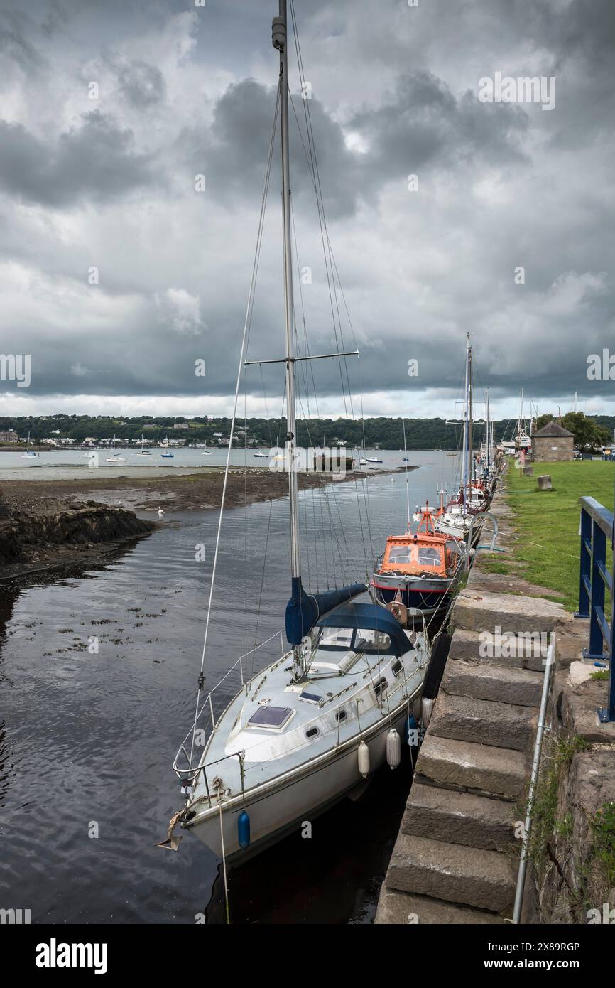 Porth Penrhyn near Bangor on the North Wales coast Stock Photo - Alamy