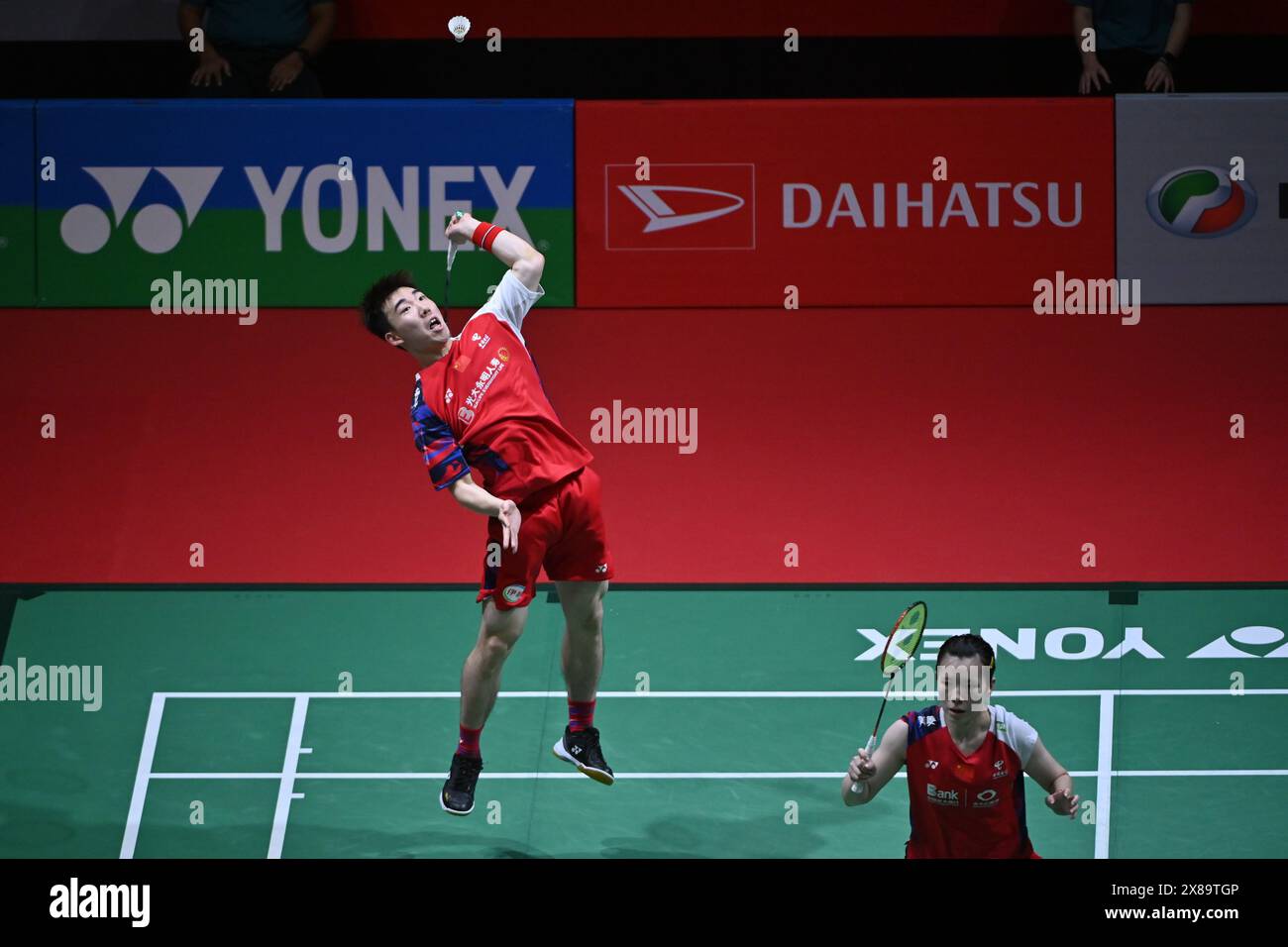 Kuala Lumpur, Malaysia. 24th May, 2024. Guo Xinwa (L)/Chen Fanghui of ...