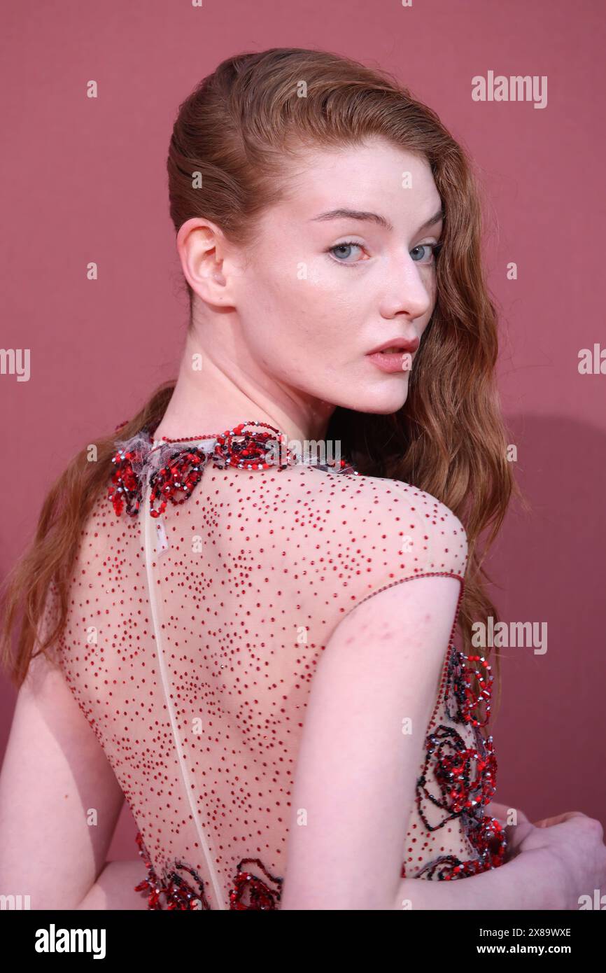 Cannes, France. 24th May, 2024. Alyda Grace attends the amfAR Cannes ...