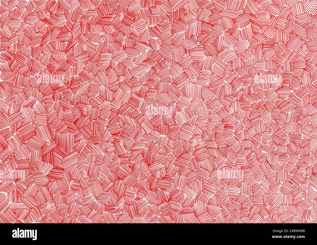 The textured background is filled with short strokes in different ...