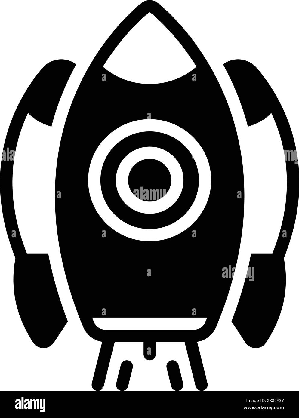 Icon for rocket ship,launch Stock Vector Image & Art - Alamy