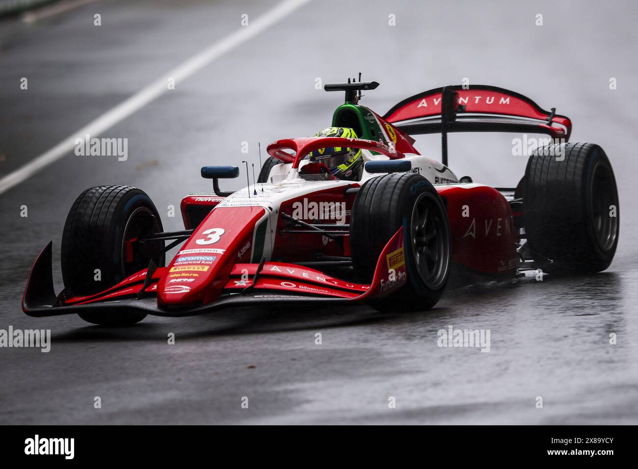 Monaco, 22/05/2024, 03 BEARMAN Oliver (gbr), Prema Racing, Dallara F2 ...