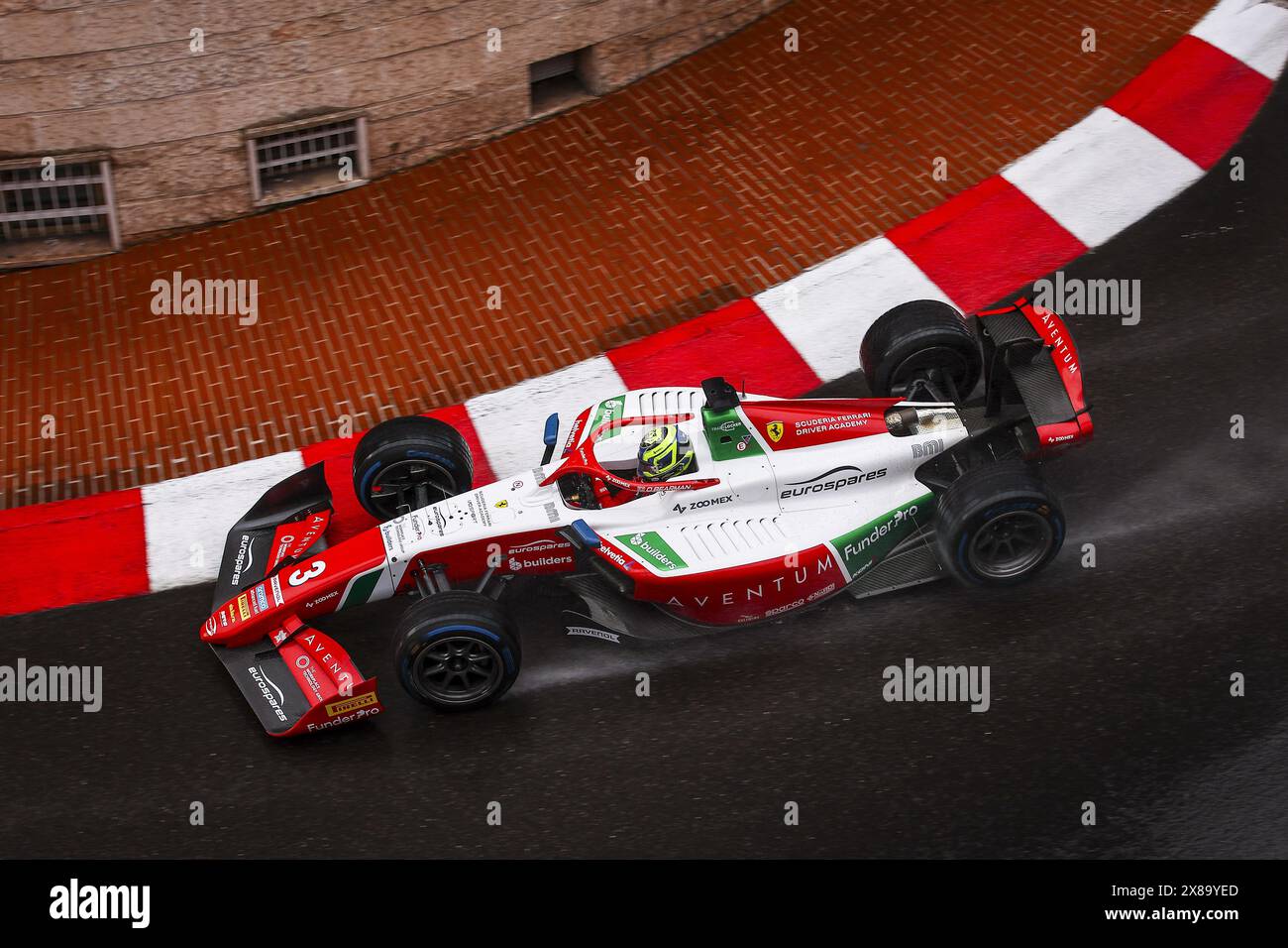 Monaco, 22/05/2024, 03 BEARMAN Oliver (gbr), Prema Racing, Dallara F2 ...