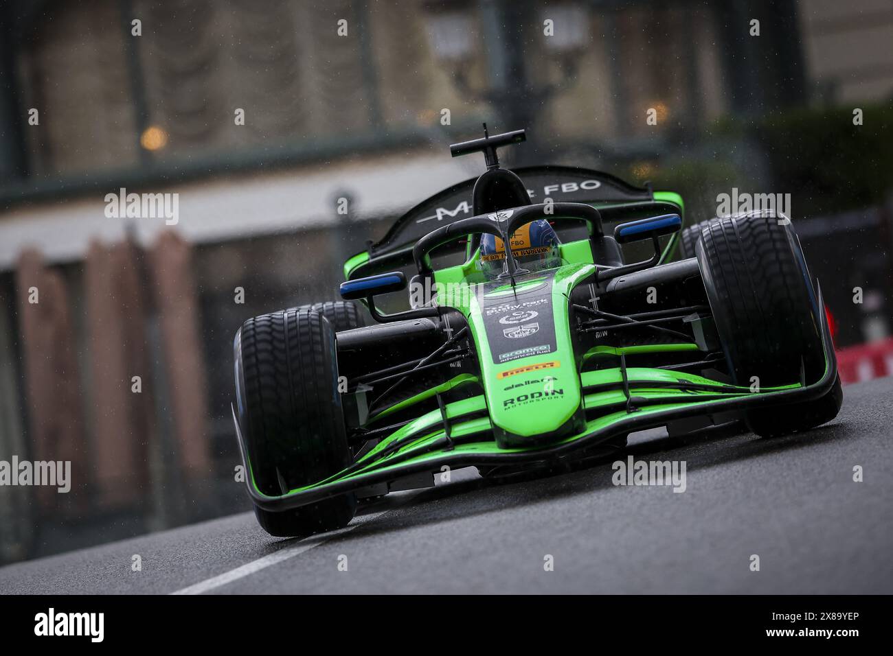 Monaco, 22/05/2024, 05 MALONY Zane (bar), Rodin Motorsport, Dallara F2 ...