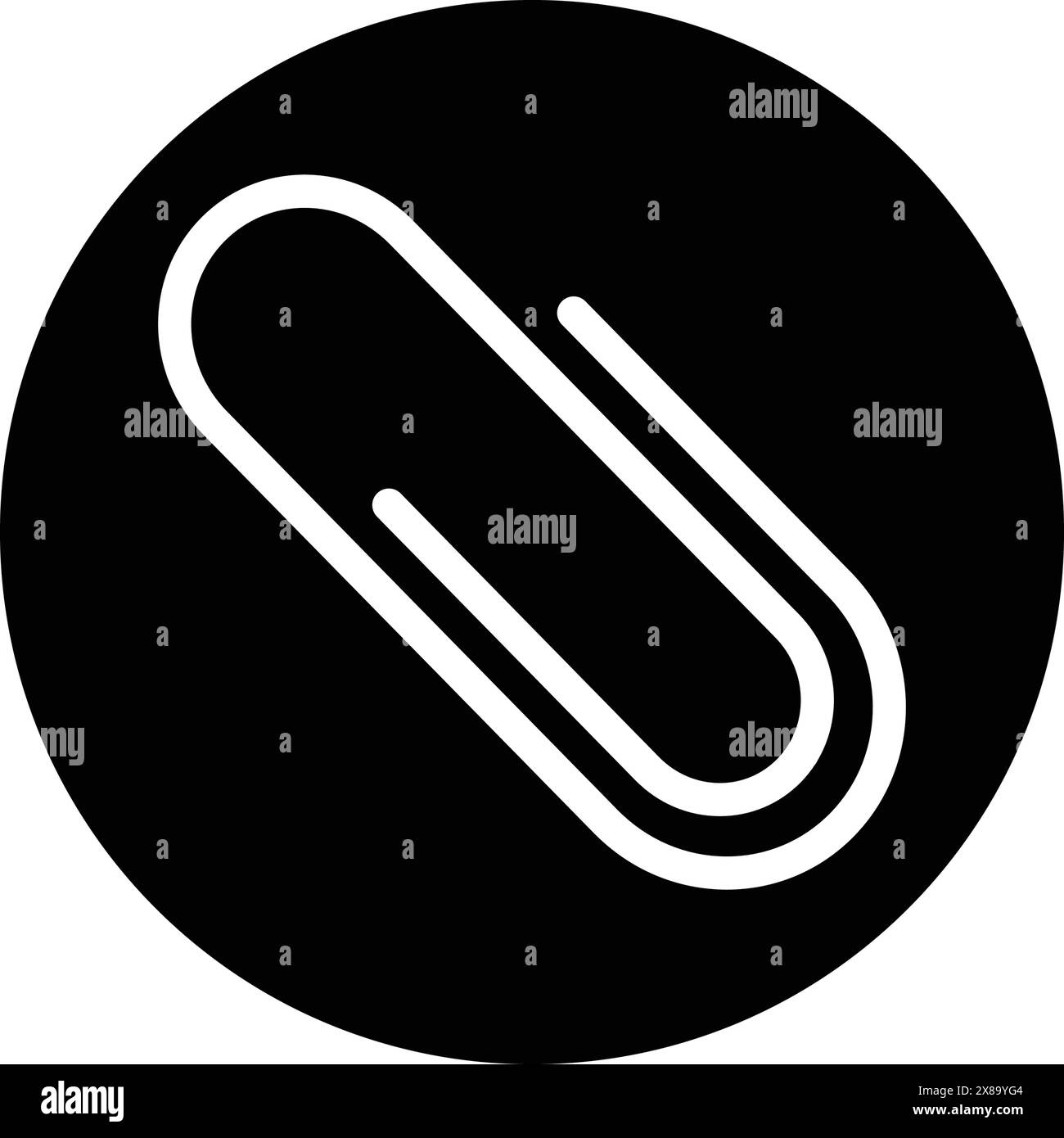 Icon for clip,attach Stock Vector Image & Art - Alamy