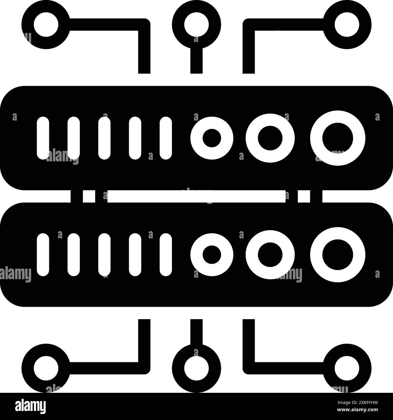 Icon for data,infrastructure Stock Vector Image & Art - Alamy