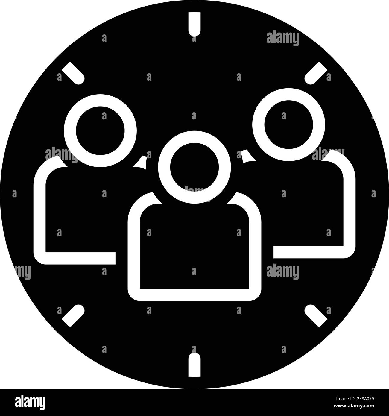 Icon for target audience,focus,customer Stock Vector Image & Art - Alamy
