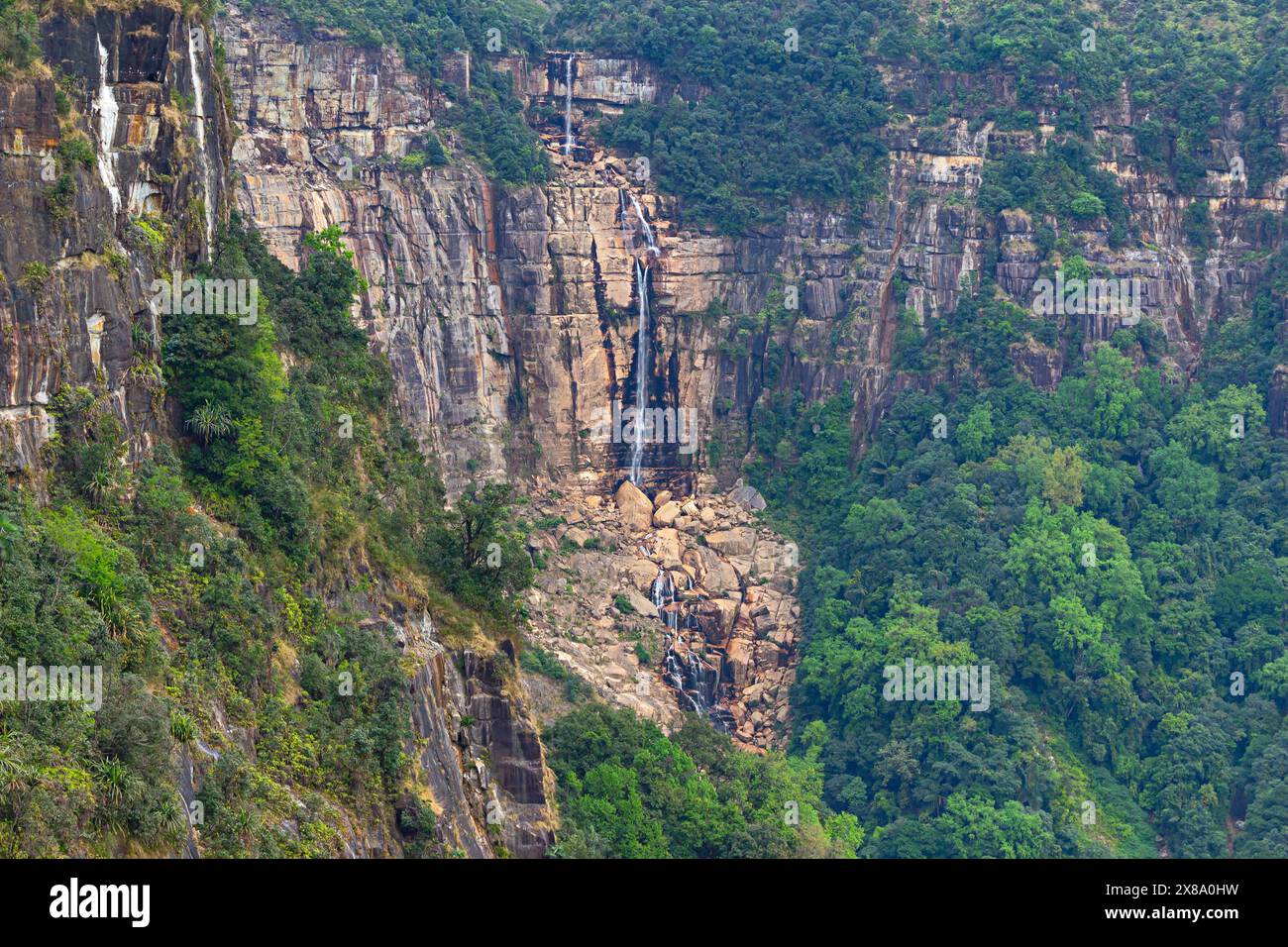 Wah Kaba Falls is a waterfall located near Cherrapunji in Meghalaya ...