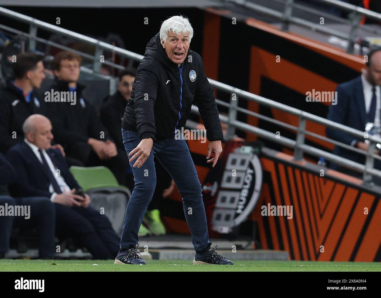 Gasperini atalanta europa league final hi-res stock photography and ...