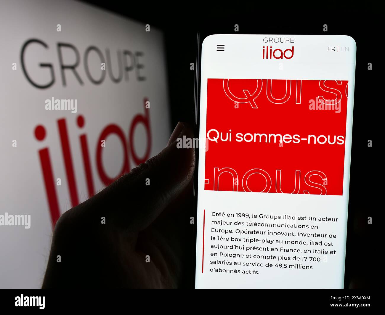 Iliad s a hi-res stock photography and images - Alamy