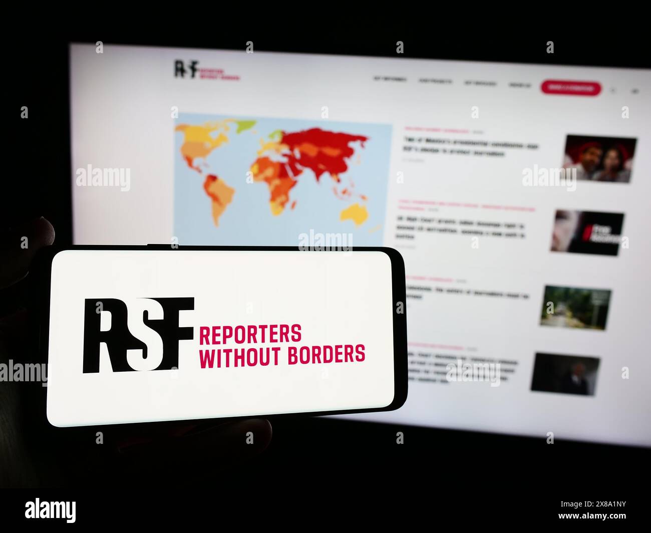 Reporter sans frontieres hi-res stock photography and images - Alamy