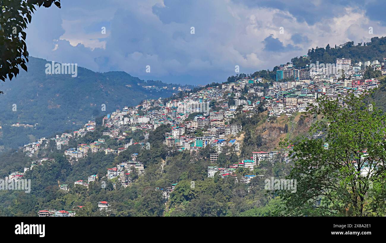 Cityscape of Gangtok, Sikkim, India Stock Photo - Alamy