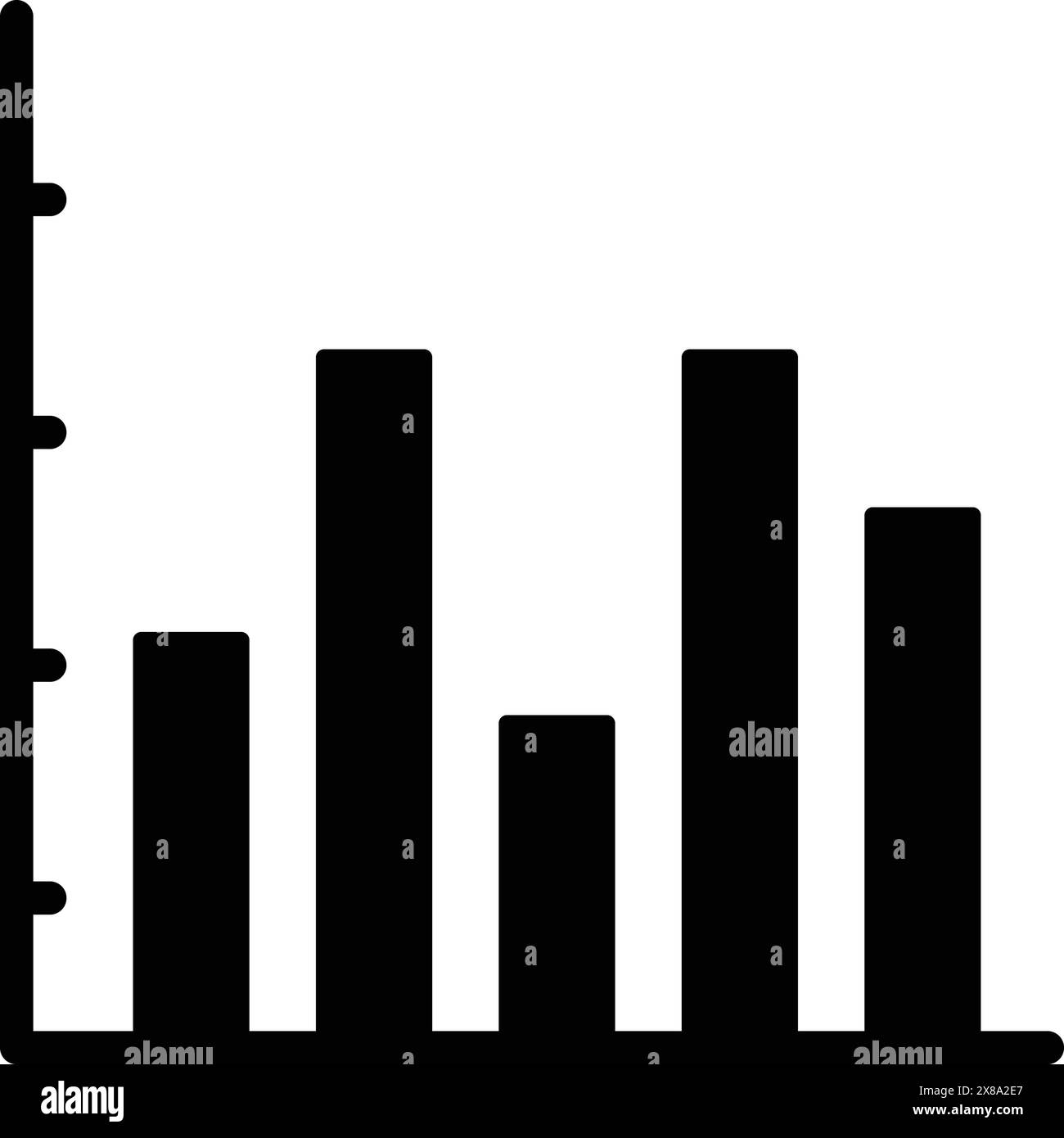 Icon for bar chart,bar,chart Stock Vector Image & Art - Alamy