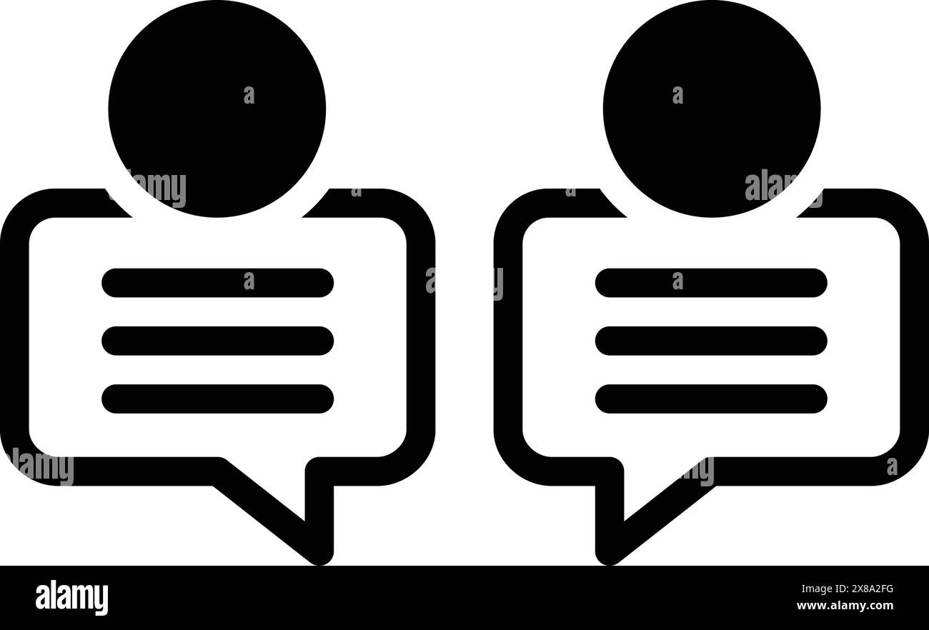 Icon for business dialog,business,dialog Stock Vector Image & Art - Alamy