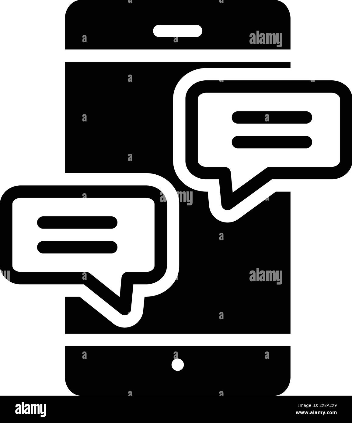 Icon for chat,conversation Stock Vector Image & Art - Alamy