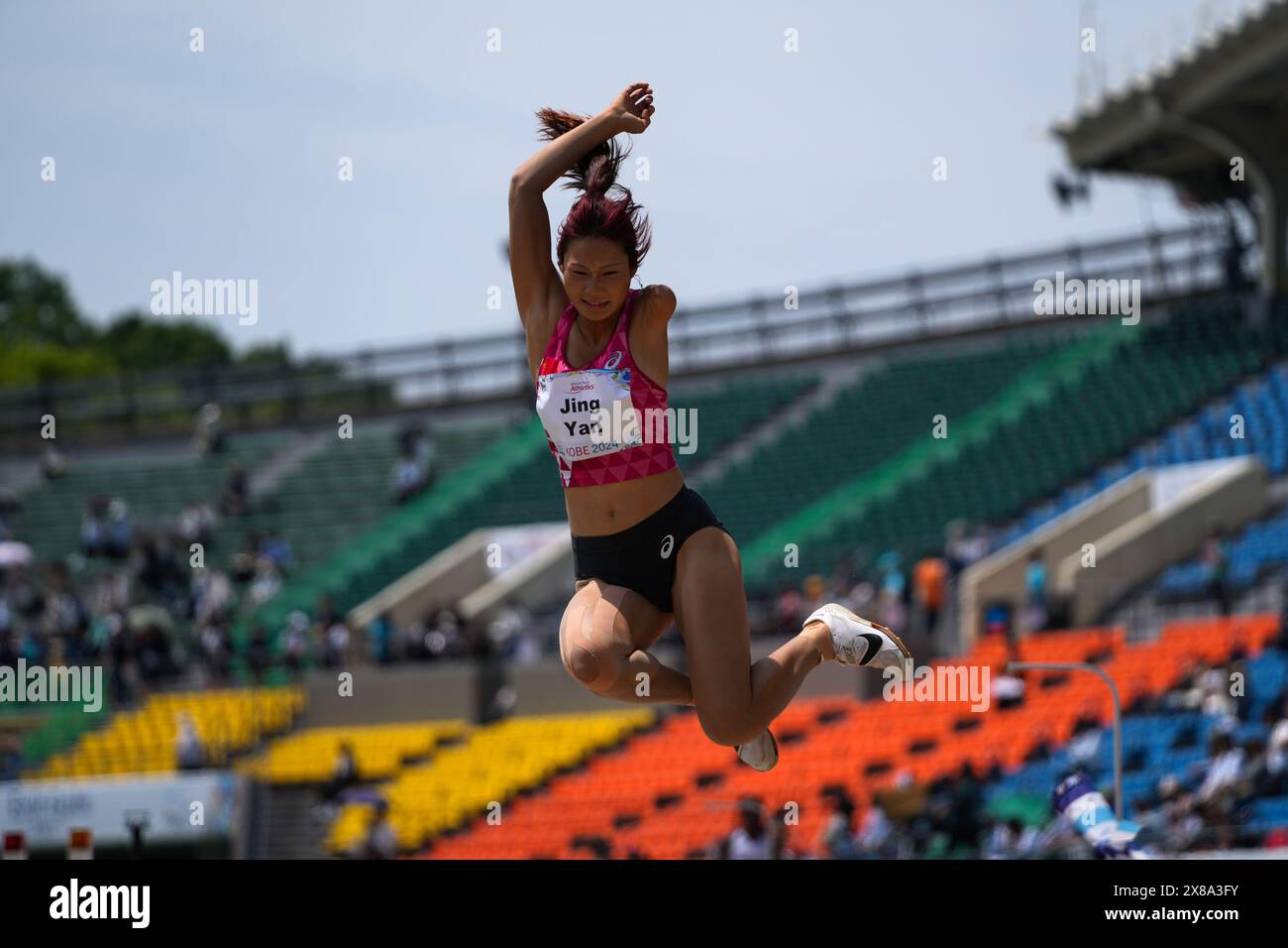 Kobe, Japan. 24th May, 2024. Yan Jing of China competes during the ...