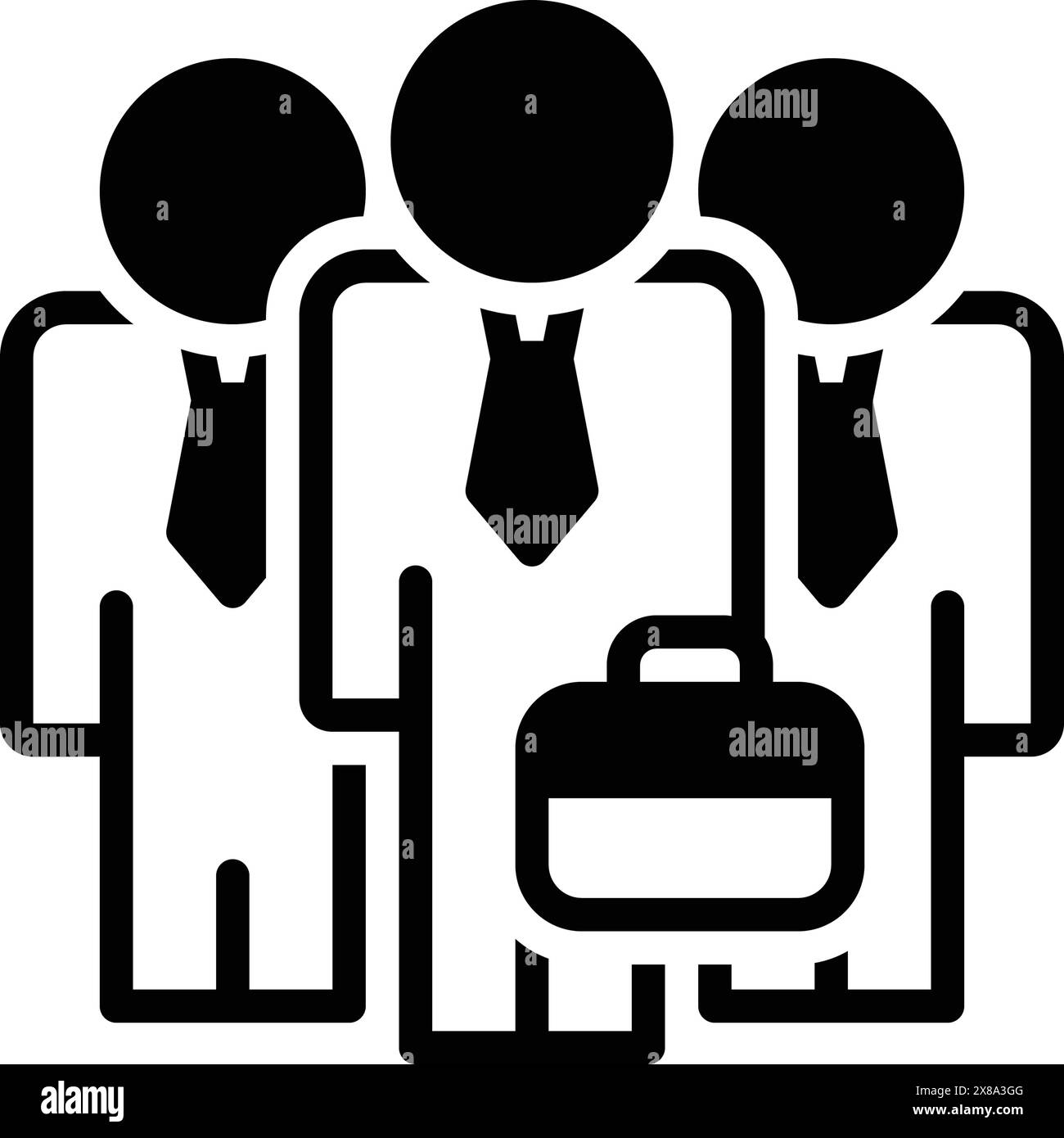 Team gathering Stock Vector Images - Alamy