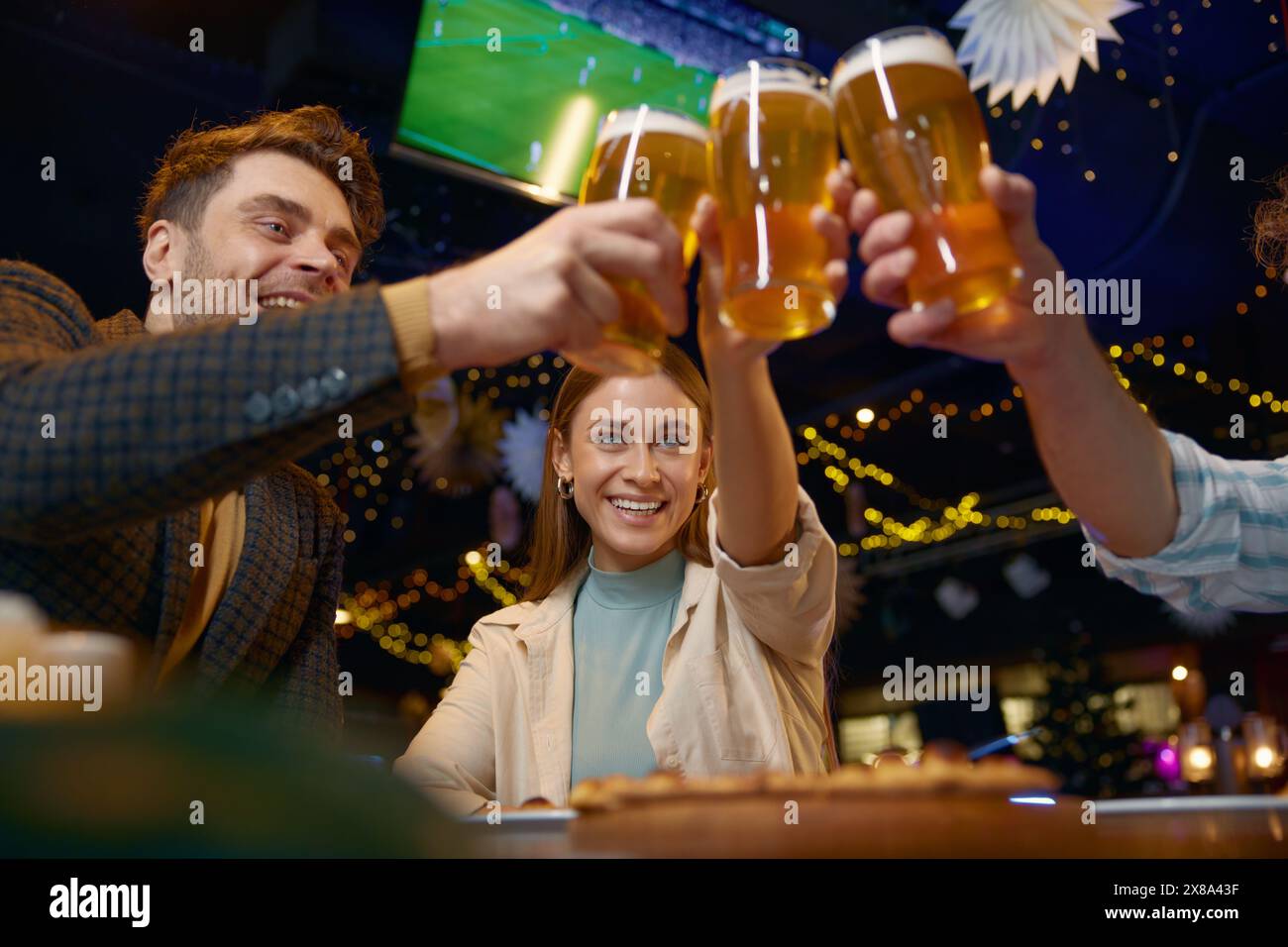 Football team celebrating victory hi-res stock photography and images ...