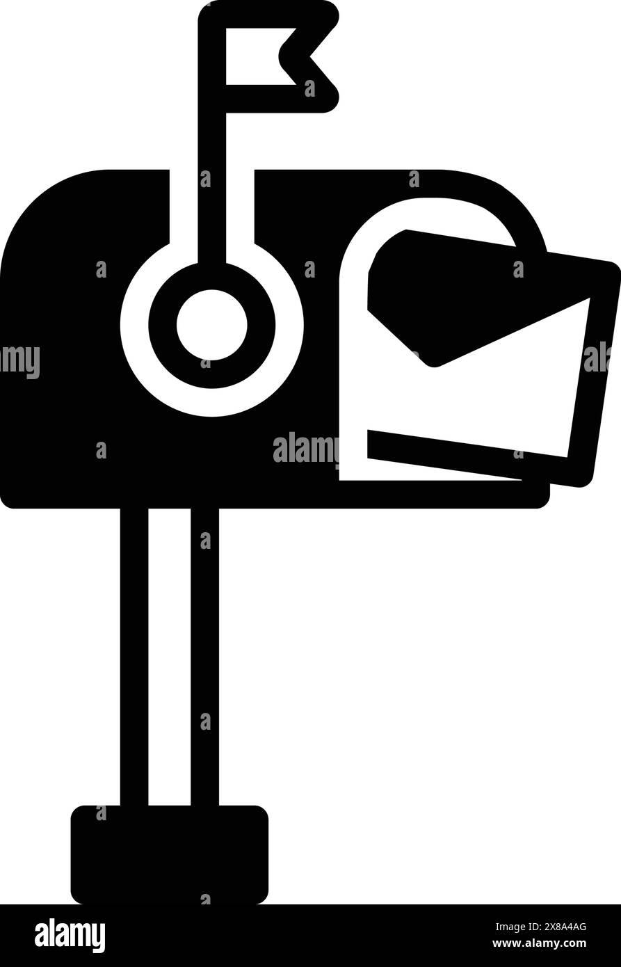 Icon for mailbox,pobox Stock Vector Image & Art - Alamy