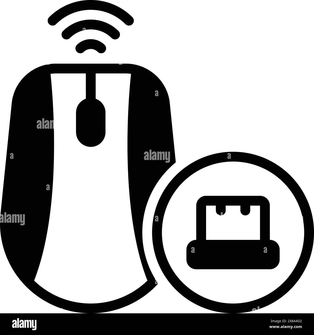 Icon for wireless mouse tool,mouse,wireless Stock Vector Image & Art ...