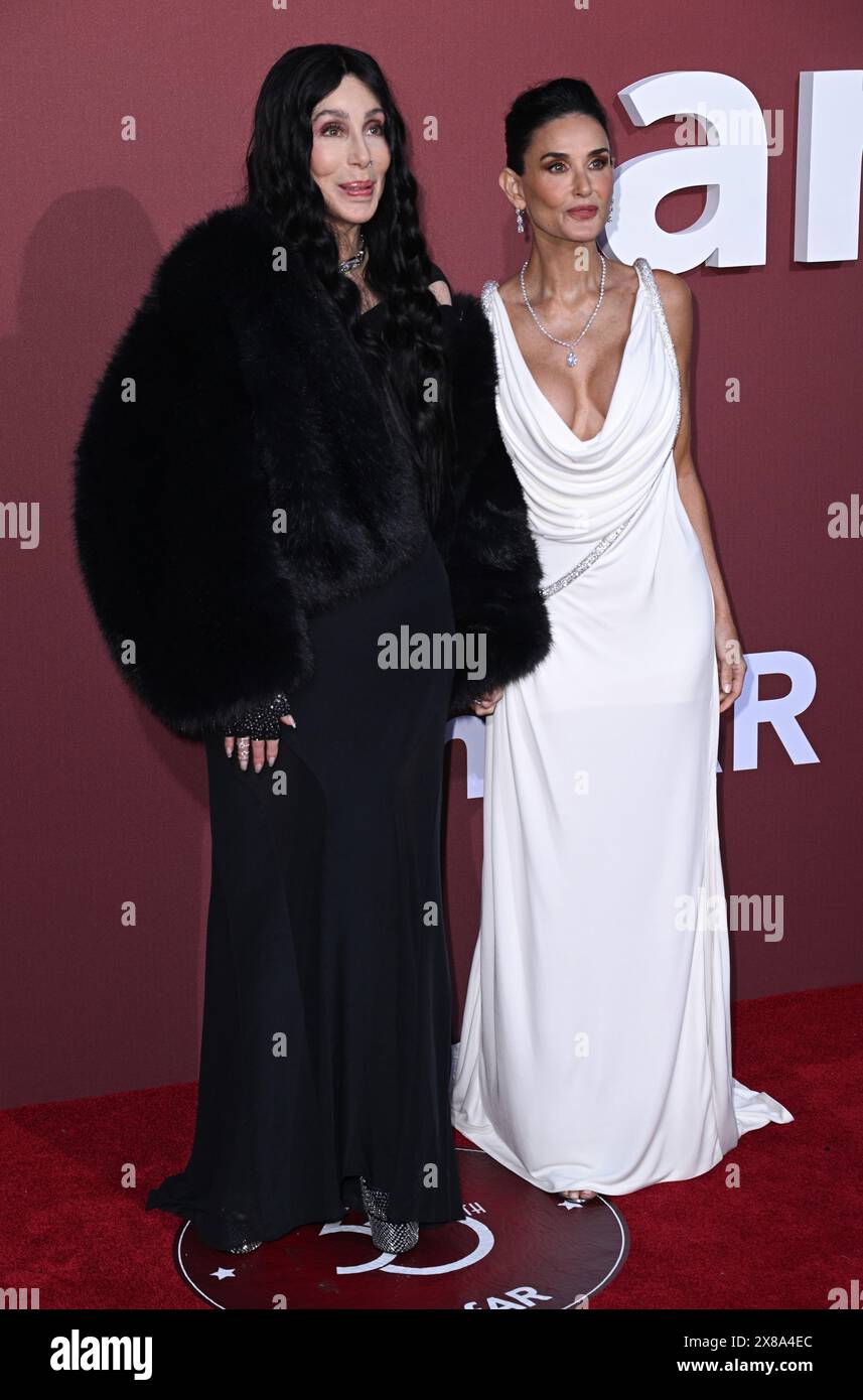 Cannes, France. May 23rd, 2024. Cher and Demi Moore arriving at the ...
