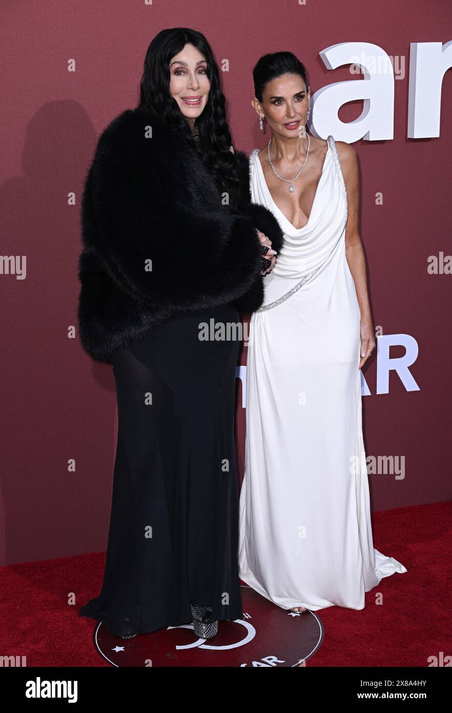 Cannes, France. May 23rd, 2024. Cher and Demi Moore arriving at the ...
