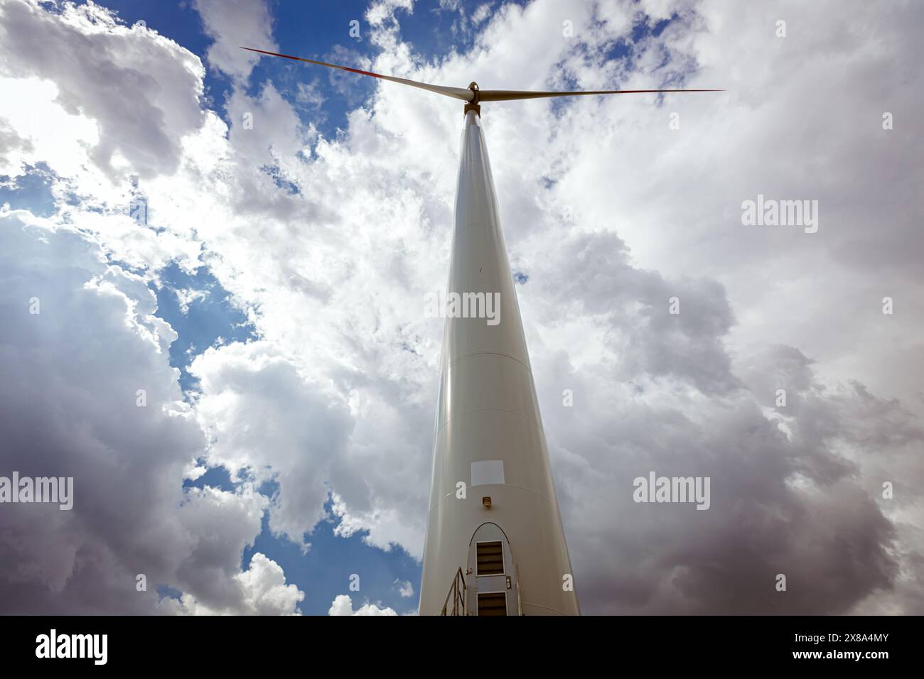 Rotating propellers windmill aerial view hi-res stock photography and ...