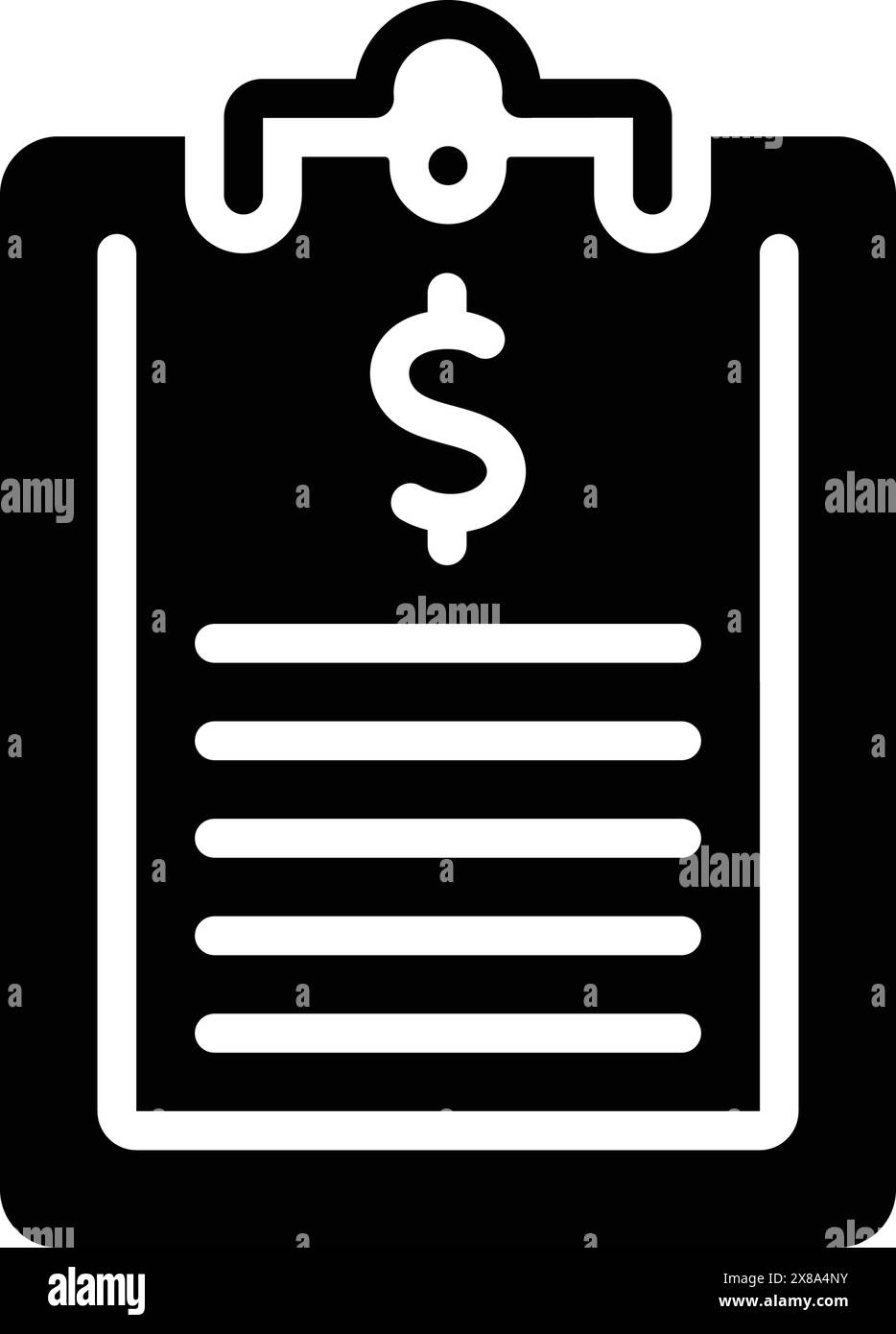 Icon for invoice,paper Stock Vector Image & Art - Alamy
