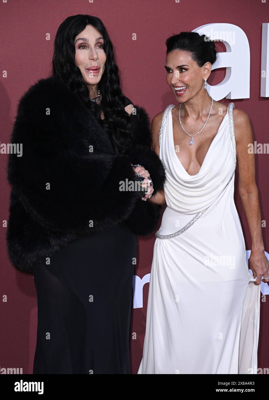 Cannes, France. May 23rd, 2024. Cher and Demi Moore arriving at the ...