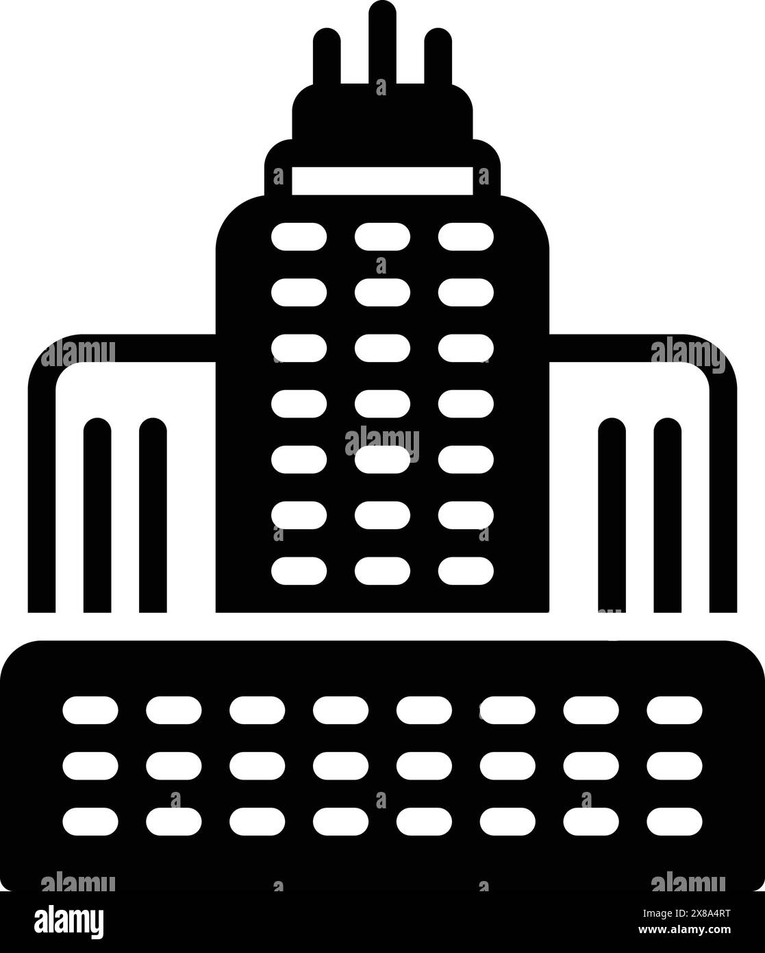 Icon for urban buildings towers ,architect Stock Vector Image & Art - Alamy