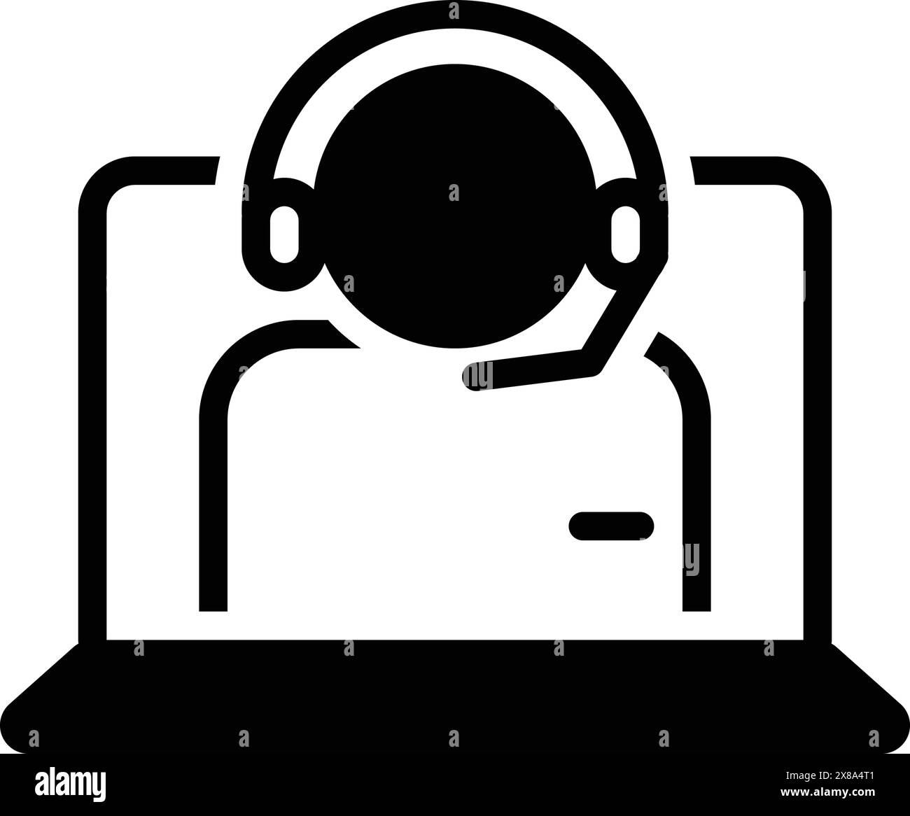 Callcenter vector vectors Stock Vector Images - Alamy
