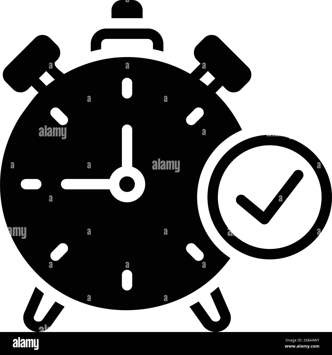 Icon for time check symbol,ready,timer Stock Vector Image & Art - Alamy