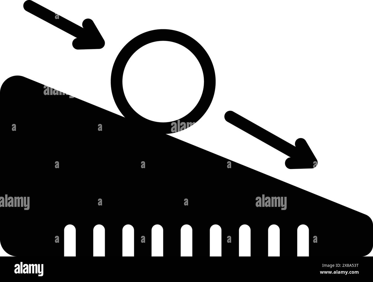 Icon for ramp,slope Stock Vector Image & Art - Alamy