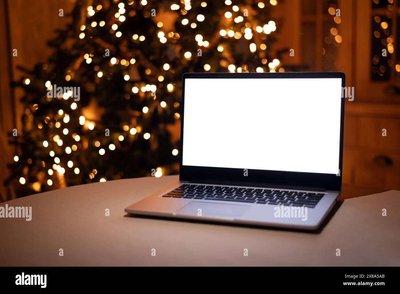 Christmas mock up desktop hi-res stock photography and images - Alamy