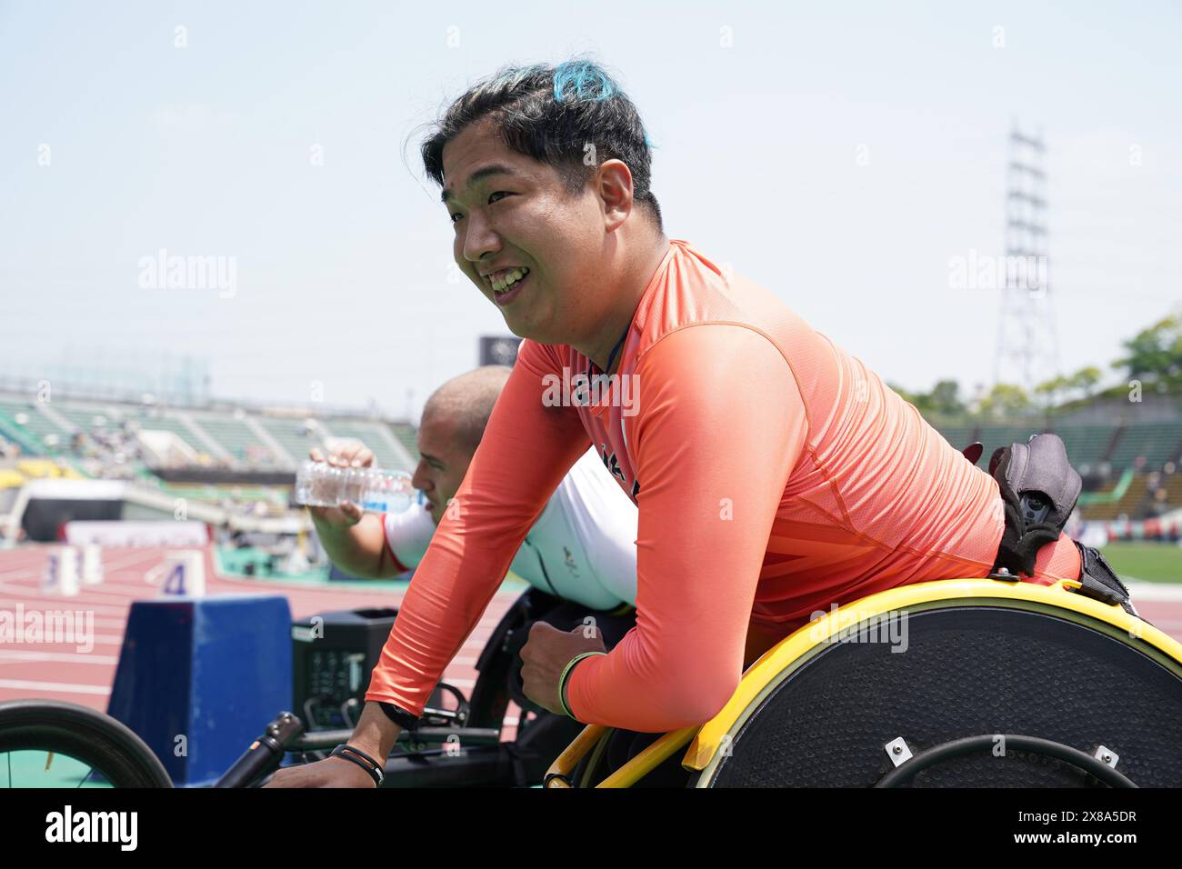 Hyogo, Japan. 24th May, 2024. Tomoki Sato (JPN) Athletics : Kobe 2024 Para Athletics World ...