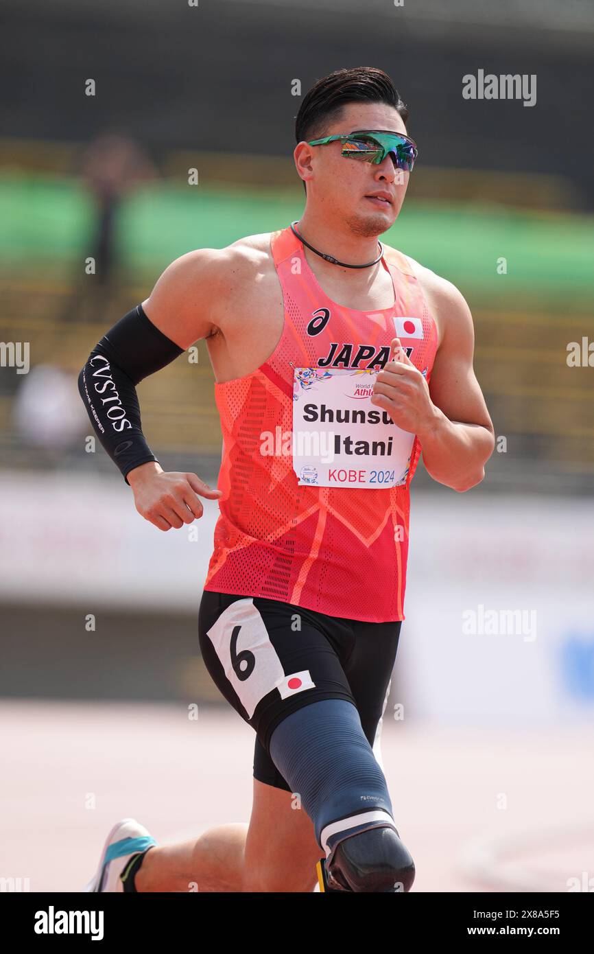 Hyogo, Japan. 24th May, 2024. Shunsuke Itani (JPN) Athletics : Kobe ...