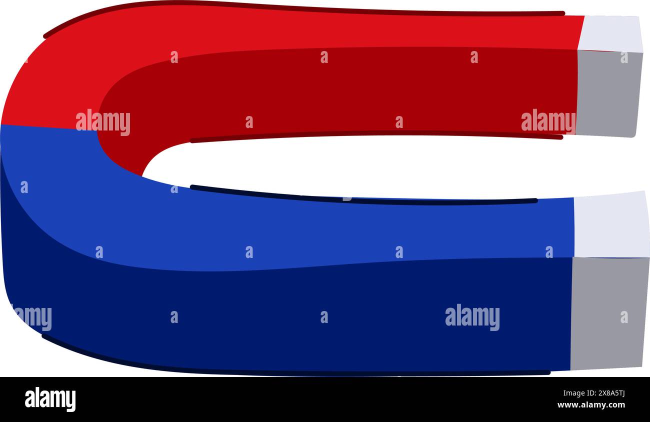 Magnet cartoon Cut Out Stock Images & Pictures - Alamy