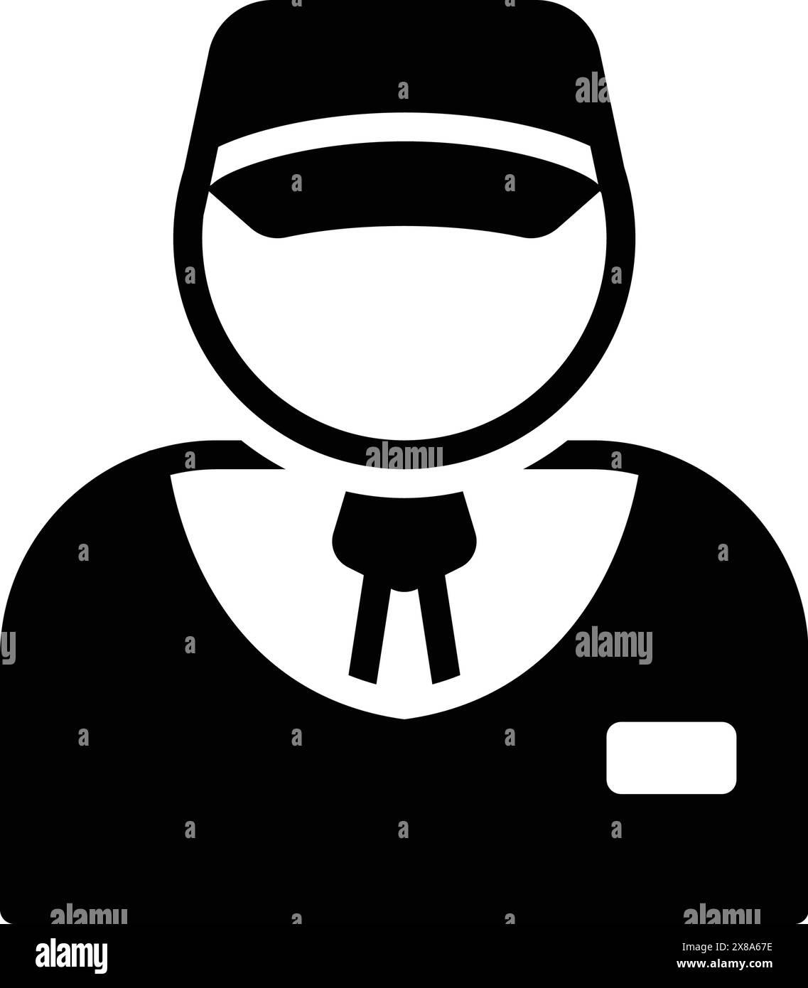 Vendor silhouette Stock Vector Images - Alamy