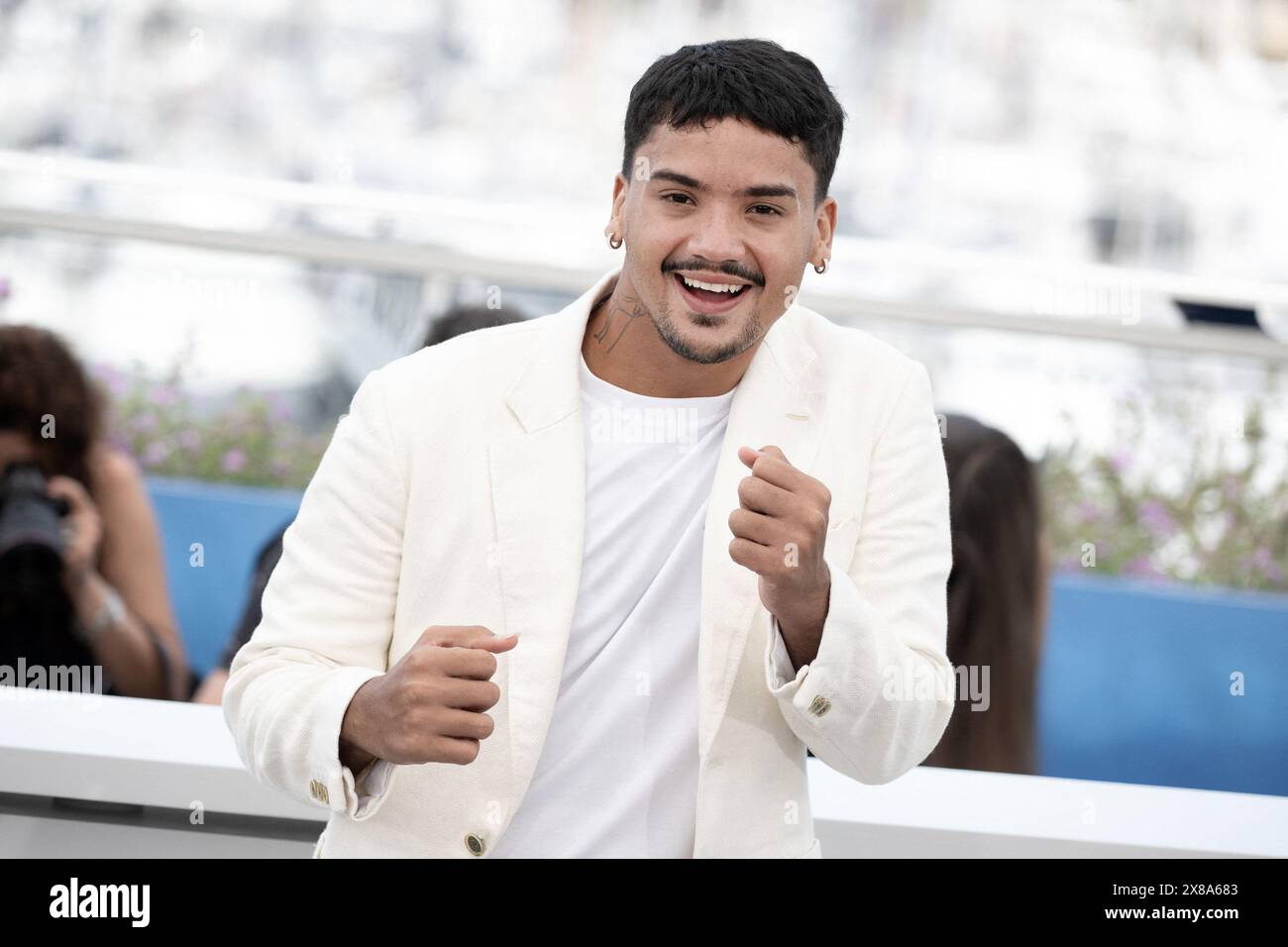 Cannes, France. 23rd May, 2024. Iago Xavier attends the Motel Destino ...
