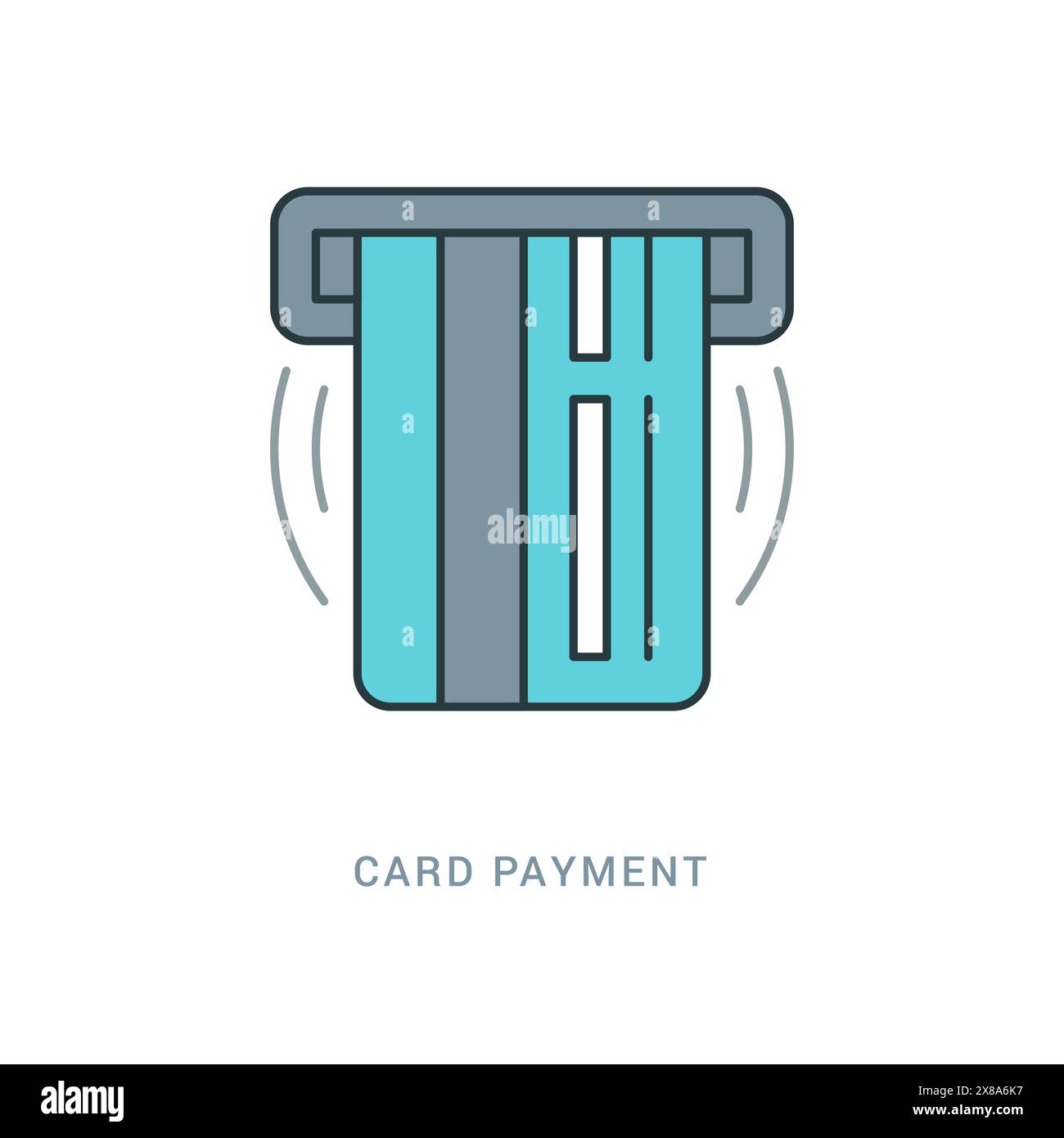 Line Icon Flat thin linear stroke vector object. For website graphics ...