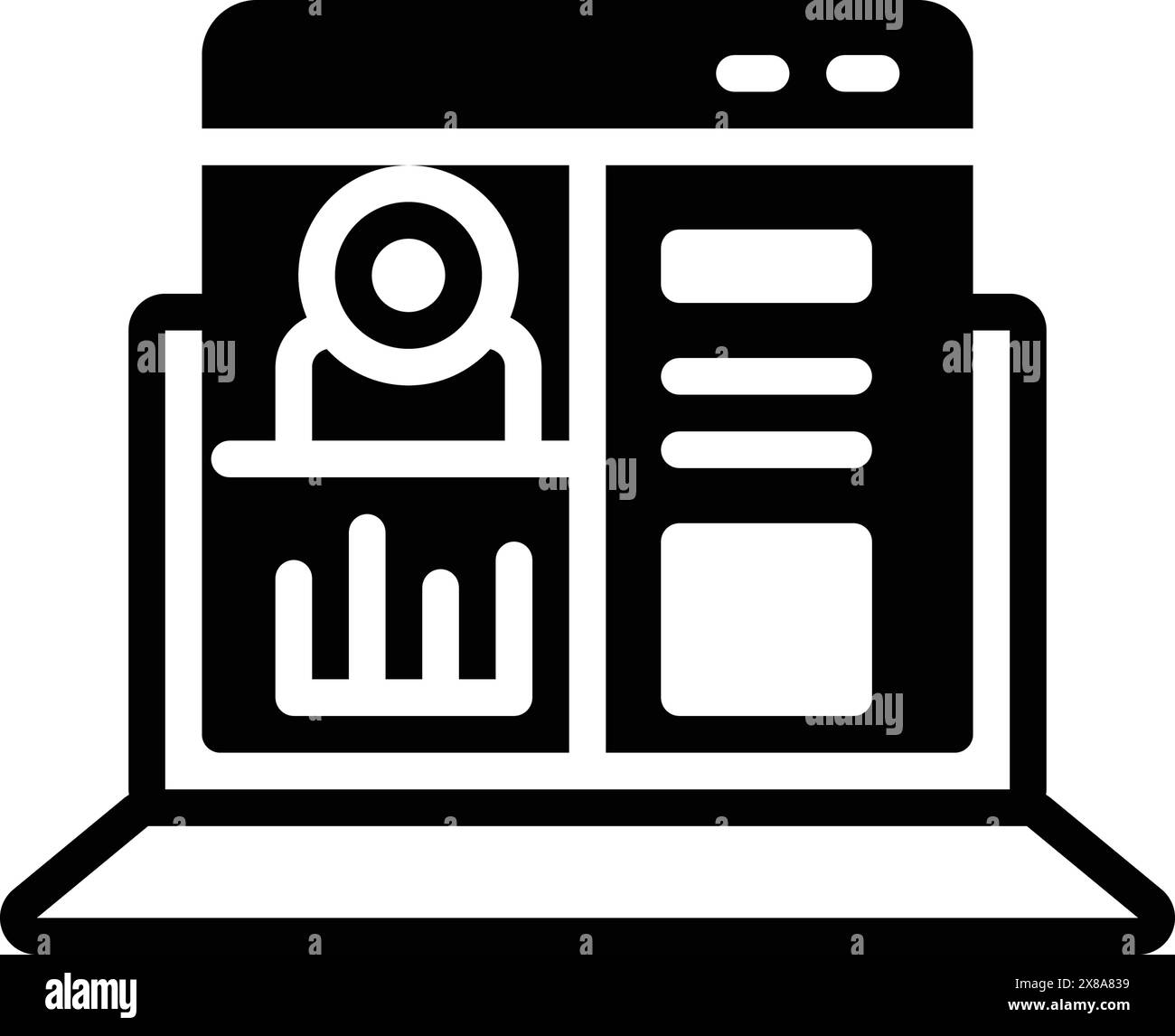 Icon for admin panel,admin,panel Stock Vector Image & Art - Alamy