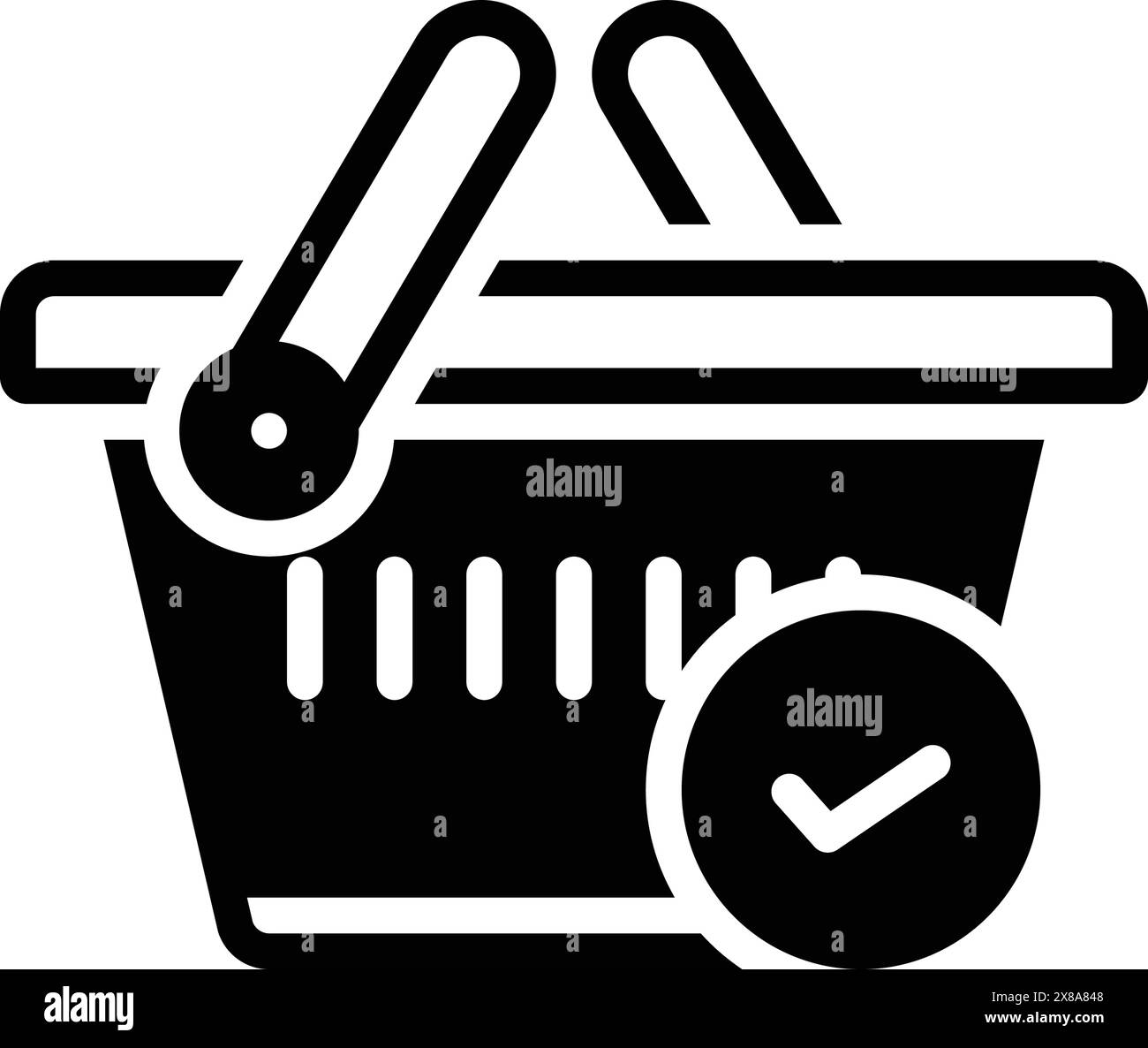 Icon for checked,merchandise Stock Vector Image & Art - Alamy