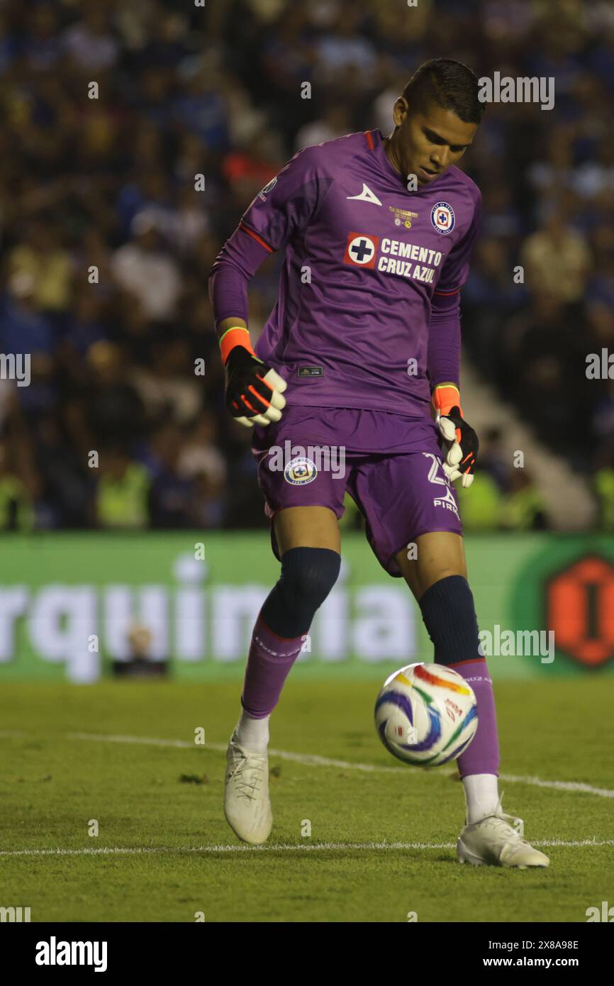 Mexico City, Mexico. 23rd May, 2024. Goalkeeper Kevin Leonardo Mier #23 ...