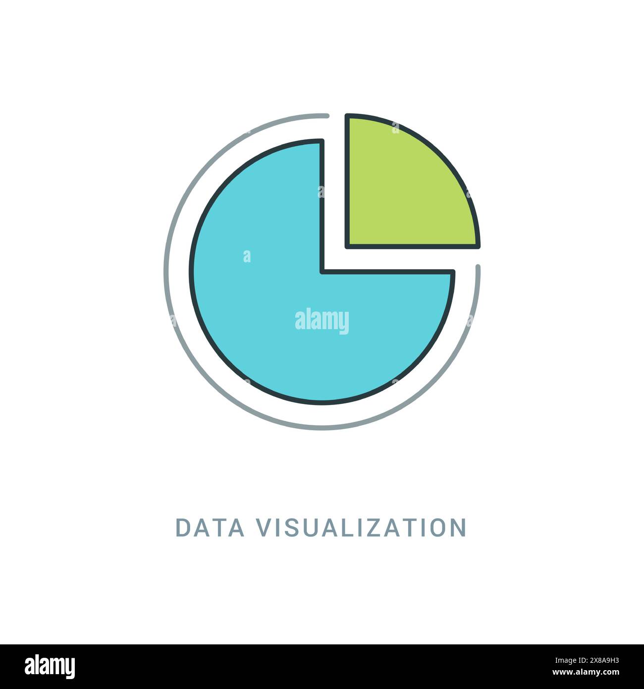 Line Icon Flat thin linear stroke vector illustration. For website ...
